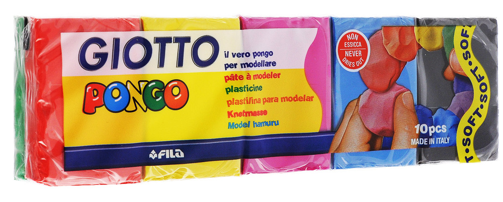 Восковой пластилин Giotto Pongo — обзоры новинок на портале Сегмент